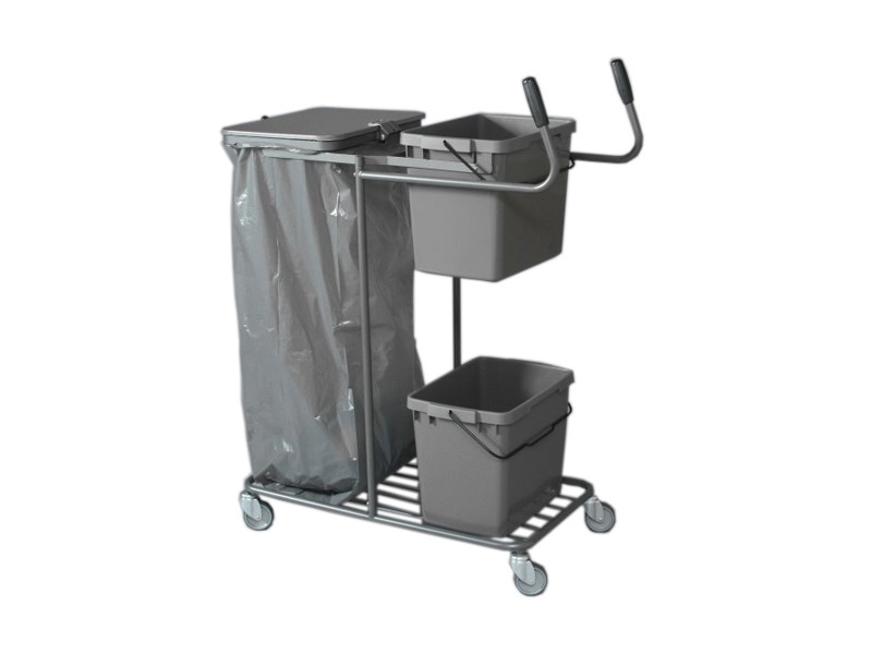 Rullestativ kombi 1 x 125 L - 2 x 25 L - Total Holding AS