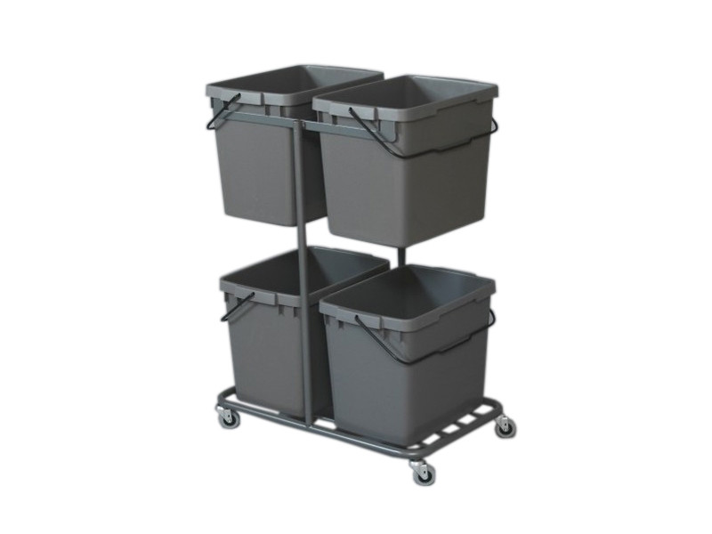 Rullestativ for 4 stk. 25 l beholdere - Total Holding AS